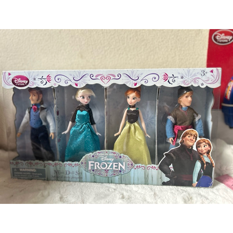 เจ้าหญิง Frozen แอนนา เอลซ่า งานแท้ ไซส์ มินิ Disney Frozen mini doll ...