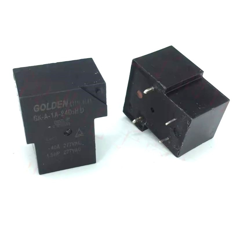 Relay GK-A-1A-24D3HD 24VDC 4 pins 40A สีดำ GOLDEN Power Relay | Shopee ...