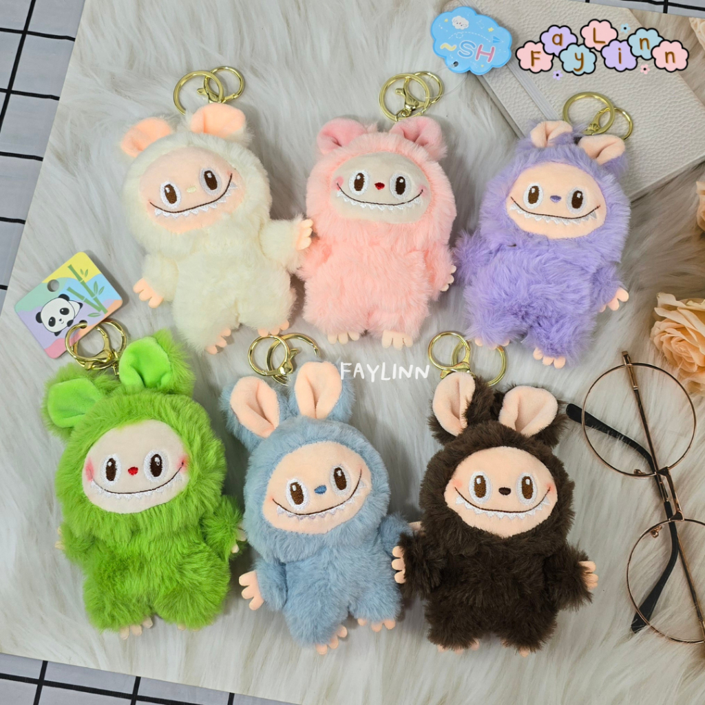 [ faylinn ] พร้อมส่งจากไทย พวงกุญแจลาบูบู้ สุดน่ารัก | Shopee Thailand