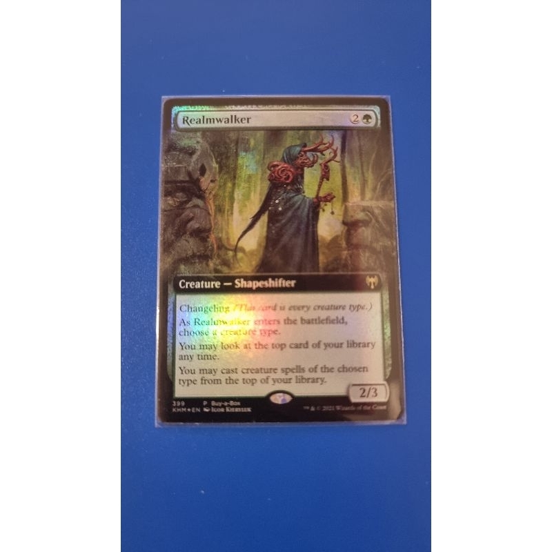 Realmwalker การ์ด Magic the Gathering ของแท้ จากชุด Promo Box | Shopee ...