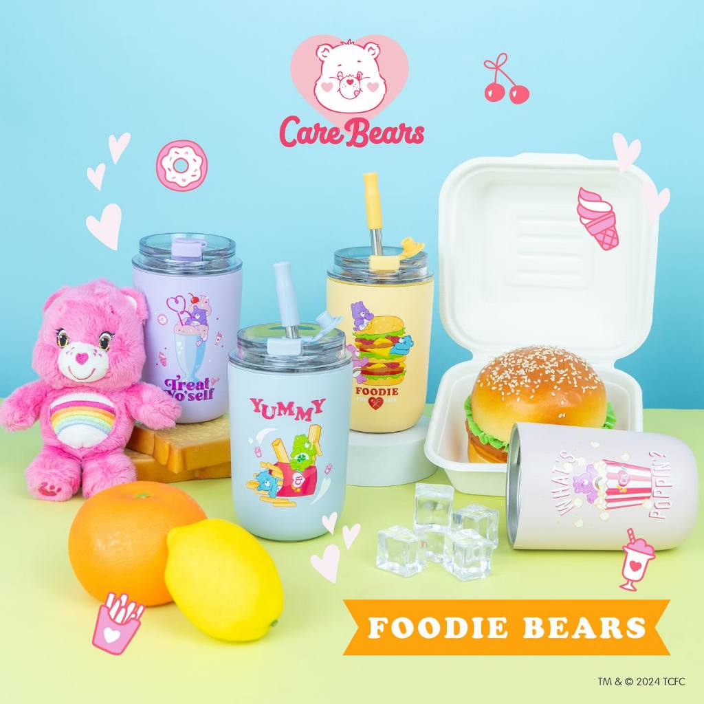 CARE BEARS Tumbler foodie collection แก้วเก็บอุณหภูมิลายแคร์แบร์ ...