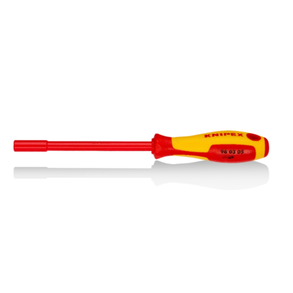 ไขควงน็อต KNIPEX NO.98 03 05 Nut Drivers, with screwdriver handle ...