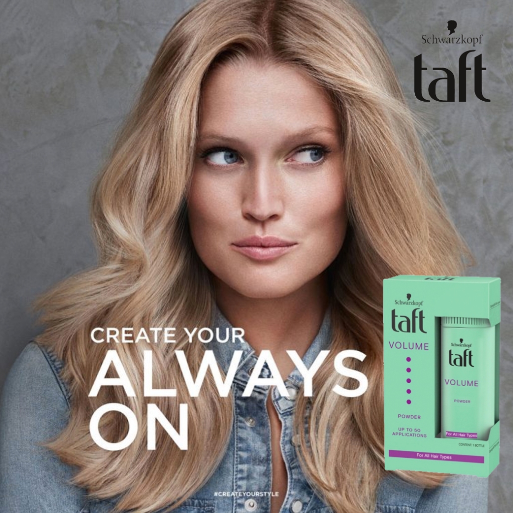 Schwarzkopf Taft Volume Powder 10g.ชวาร์สคอฟ ทัฟท์ วอลลุ่ม พาวเดอร์ ...
