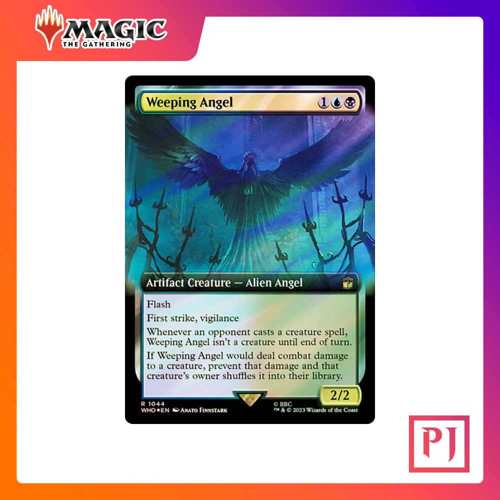 [MTG] Weeping Angel (Extended Art) (Surge Foil) [WHO] [MULTI] [RARE ...