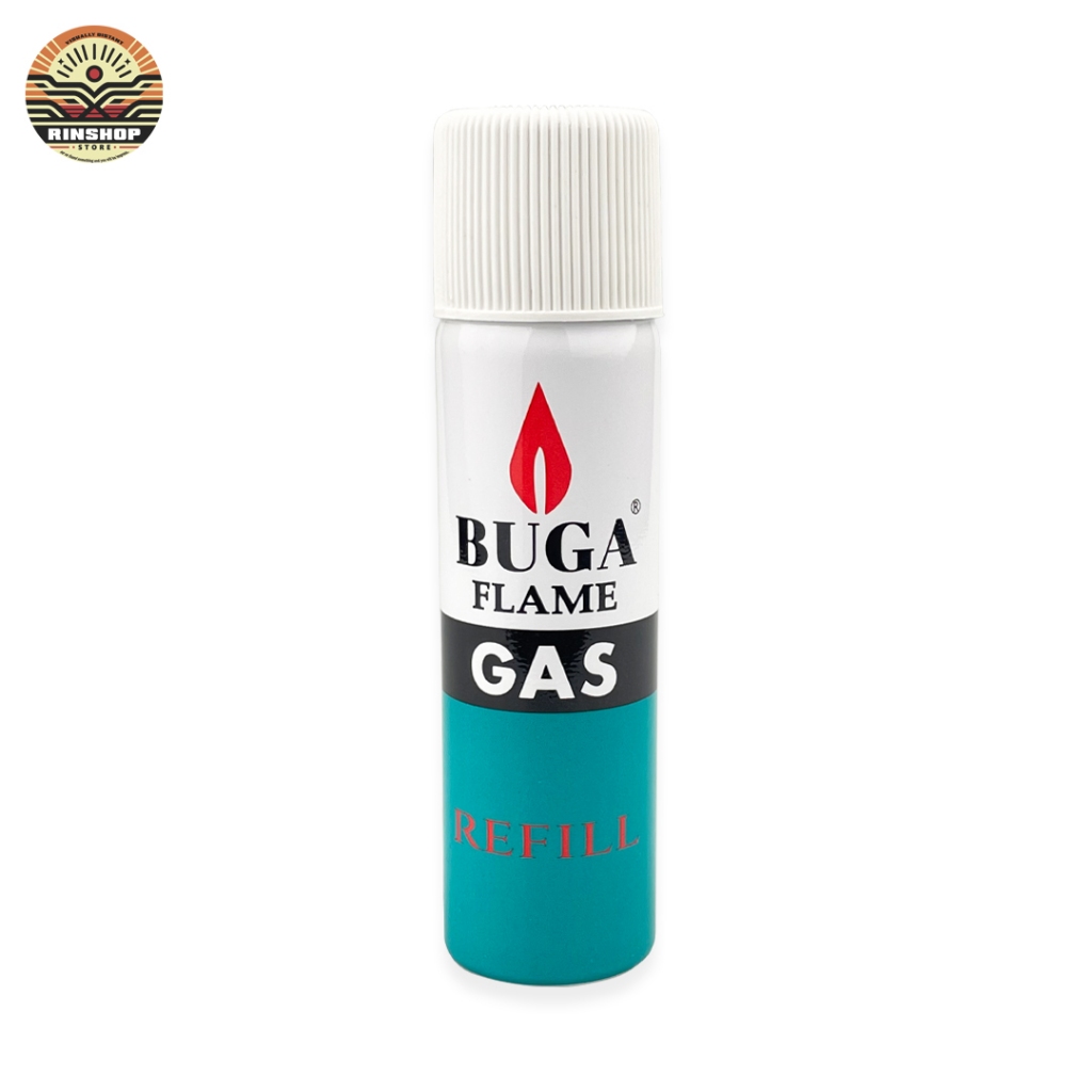 แก๊สกระป๋อง Buga gas สำหรับเติมไฟแช็ก ขนาด 75 ML. | Shopee Thailand