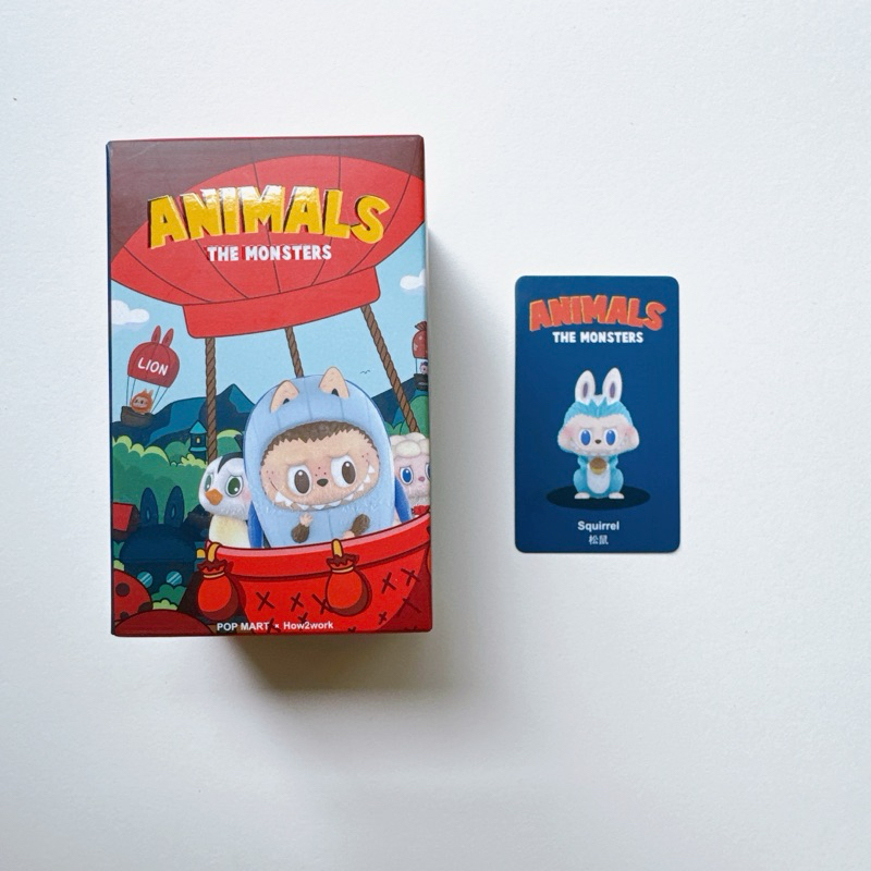 Popmart The monster Labubu -Animals-Squirrel | Shopee Thailand