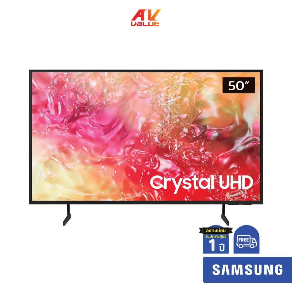 Samsung UHD 4K TV รุ่น UA50DU7000KXXT ขนาด 50 นิ้ว DU7000 Series ( 50DU7000 ) | Shopee Thailand