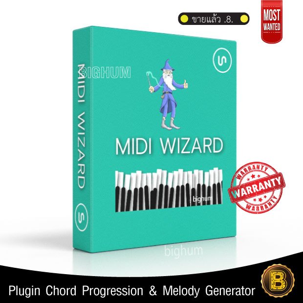 Midi wizard | Vst Plugin Full software windows | ช่วยสร้าง คอร์ด ทำนอง ...