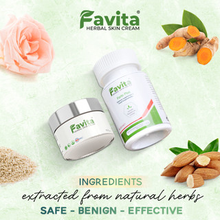 ครีมบำรุงผิว FAVITA ช่วยในการทำความสะอาดผิว ต้านเชื้อแบคทีเรีย ปรับผิว ...