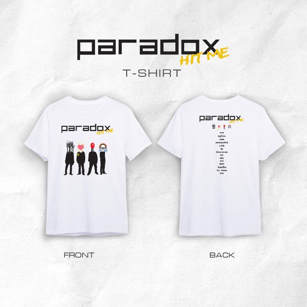Pre-Order : Paradox Hit Me T-Shirt | Shopee Thailand