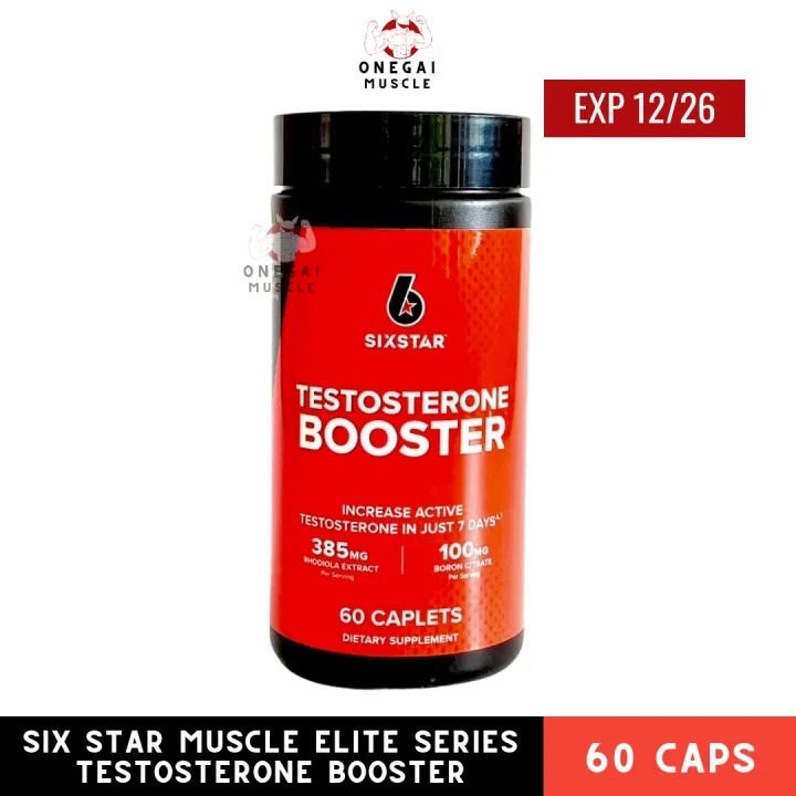 Six Star Muscle Elite Series Testosterone Booster 60 caps, sixstar ...