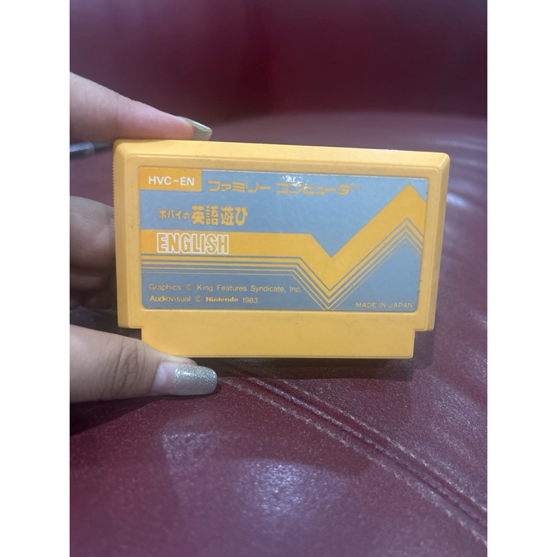 ตลับ famicom แท้ fc เกมส์เก่า family computer cartridge | Shopee Thailand