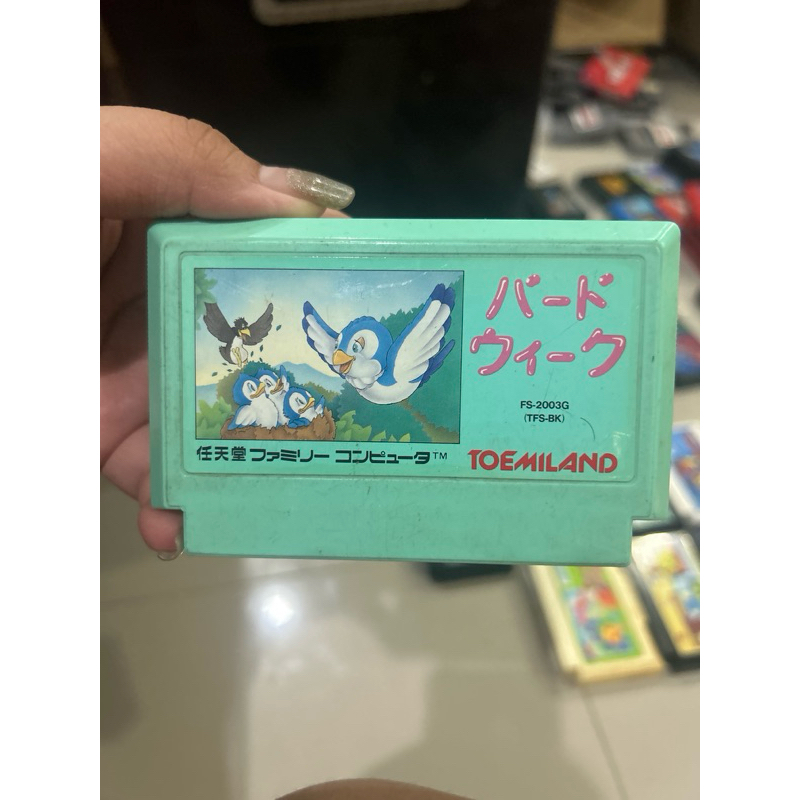ตลับ famicom แท้ fc เกมส์เก่า family computer cartridge | Shopee Thailand