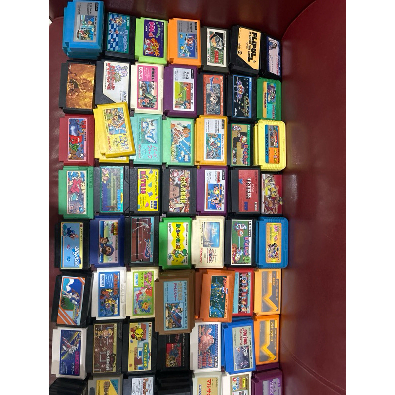 ตลับ famicom แท้ fc เกมส์เก่า family computer cartridge | Shopee Thailand