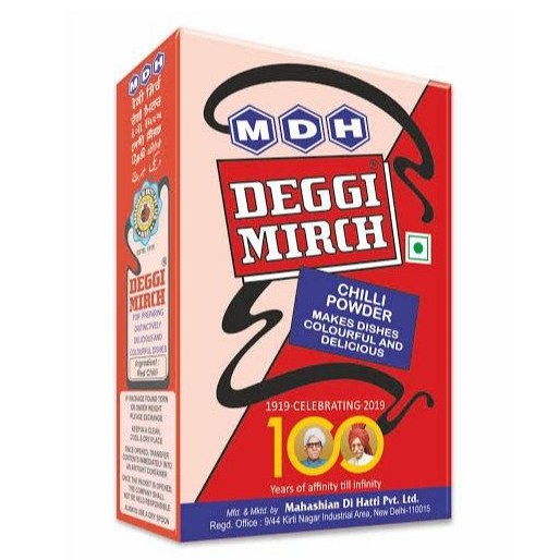 พริกแดงป่น MDH Deggi Mirch 100g (Red Chilli Powder) | Shopee Thailand