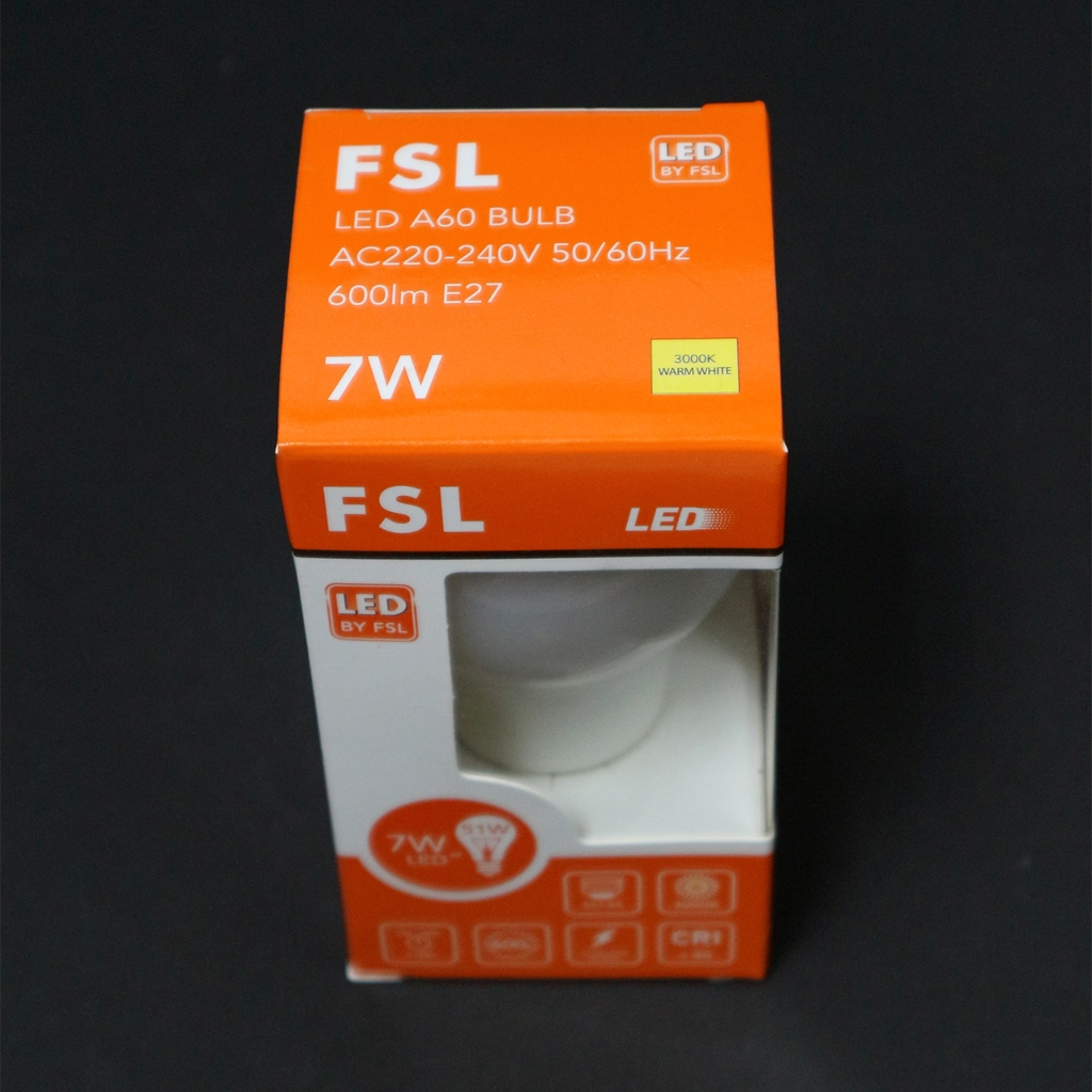 หลอดไฟ FSL LED BULB 7W #9W #15W (DAYLIGHT) (WARMWITHE) | Shopee Thailand
