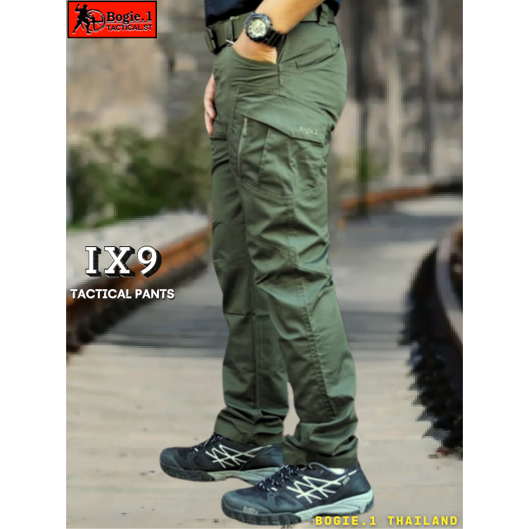 Bogie1 (Thailand) กางเกงยุทธวิธี IX9 / กางเกงคาร์โก้ / กางเกงแทคติคอล โบกี้วัน | Shopee Thailand