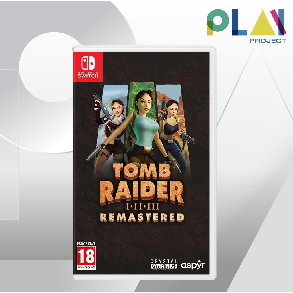 Nintendo Switch : Tomb Raider I-III Remastered [มือ1] [แผ่นเกมนินเทนโด้ ...