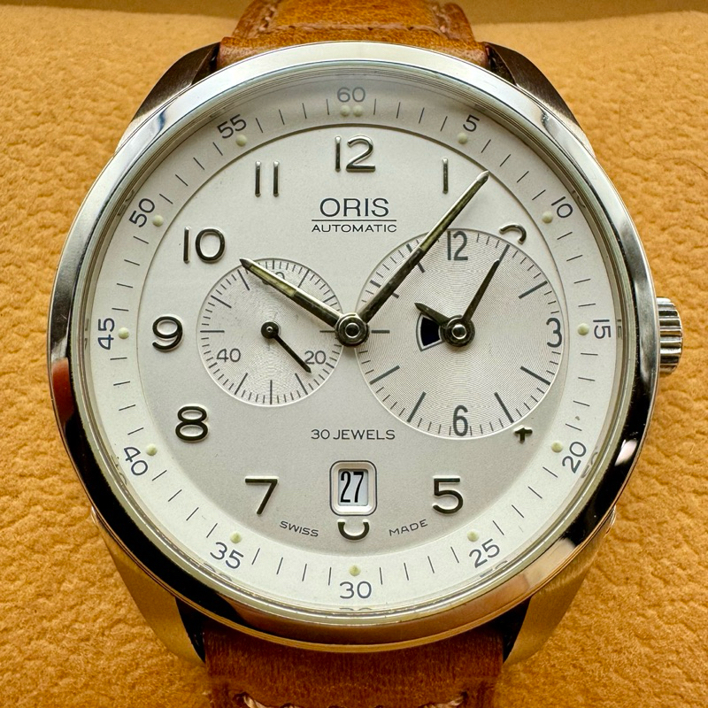 Classic Oris XXL Dual Time 7513 | Shopee Thailand