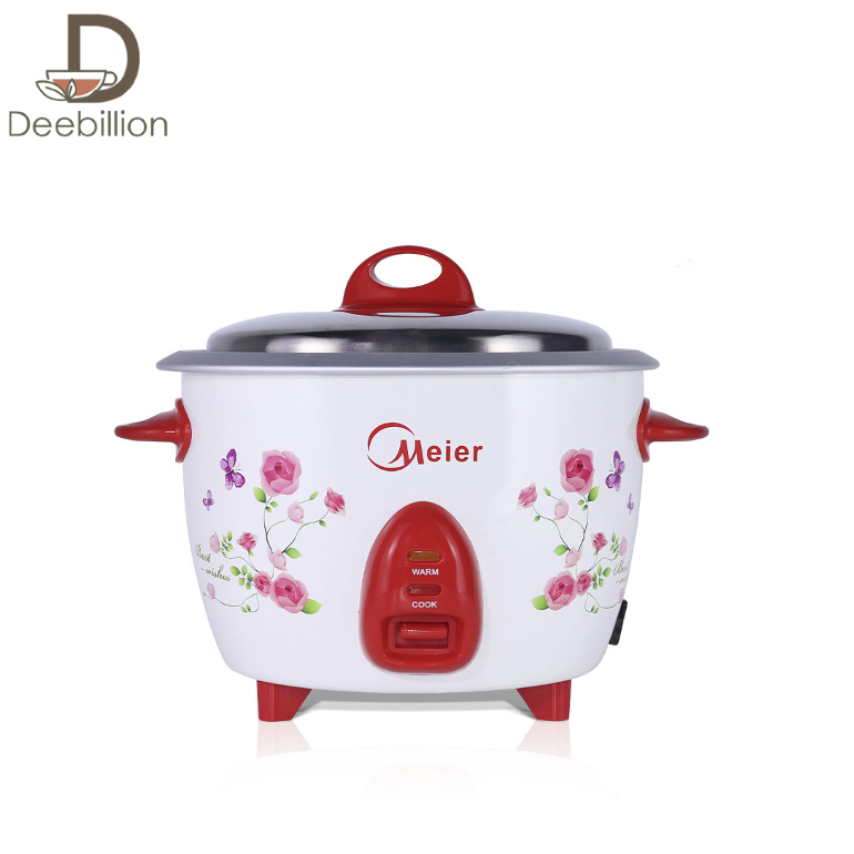 Meier หม้อหุงข้าวเล็ก 1/1.8L หม้อหุงข้าว หม้อหุงข้าวไฟฟ้า ไม่ติดก้นหม้อ รักษาอุหภูมิ หม้อหุงข้าว ...