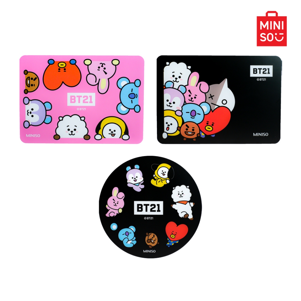 MINISO แผ่นรองเมาส์ BT21 Collection | Shopee Thailand