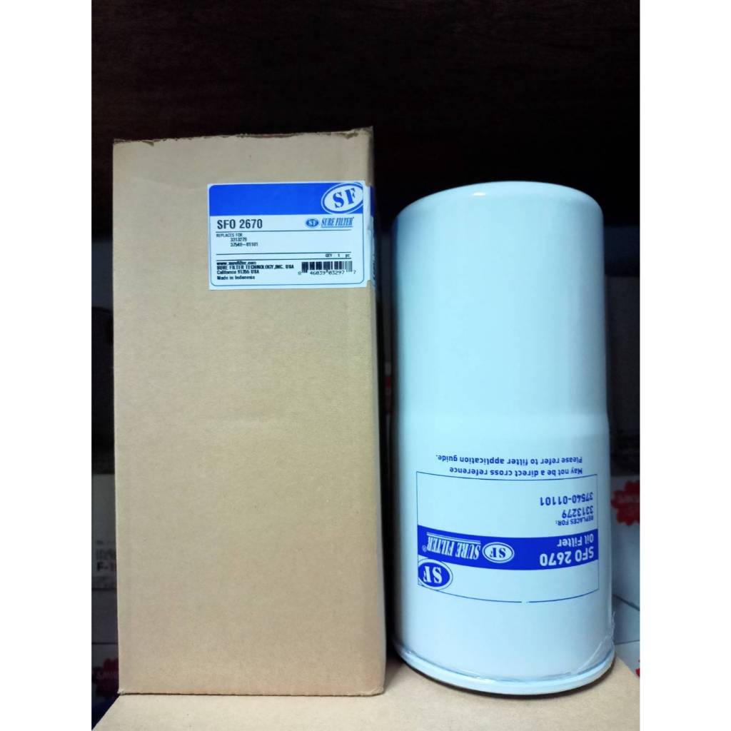 SURE FILTER,SFO-2670,กรองเครื่อง,BUHLER MANUFACTURING 00031133,MTU ...