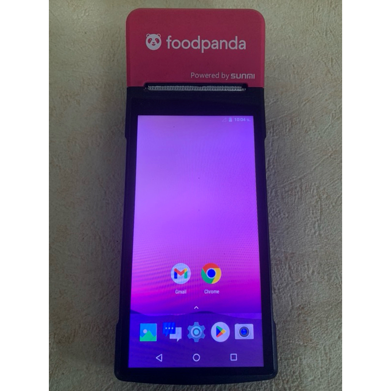 เครื่องรับออเดอร์ Sunmi V2 Pro/POS Foodpanda ปลดล็อคแล้ว แบตดี สินค้า ...