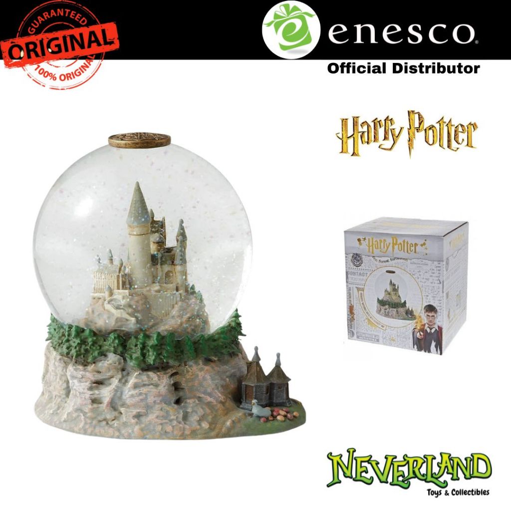 Enesco Harry Potter Hogwarts Castle Water Globe with Hagrid Hut ...