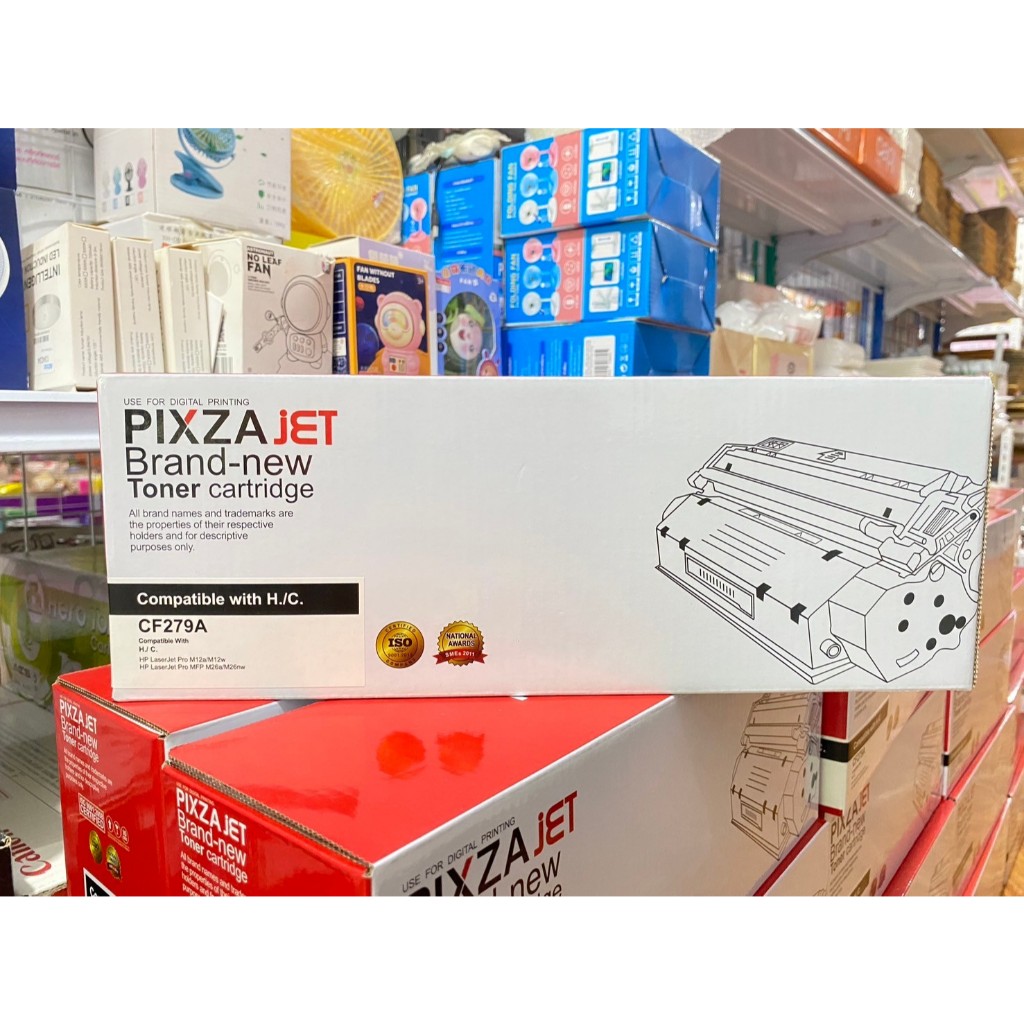 โทนเนอร์ CF-279A PIXZAJET-CHIC TONER HP ตลับหมึกเทียบเท่าปริ้นเตอร์รุ่น ...