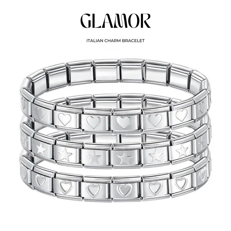 กำไล Italian charm bracelet | Shopee Thailand
