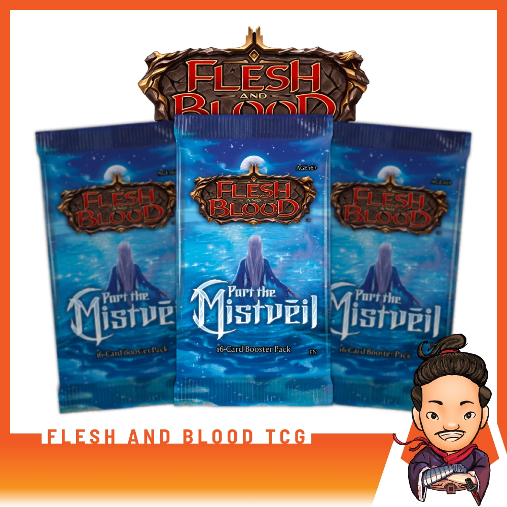[FIZZY] Flesh and Blood TCG: Part the Mistveil - Booster Pack | Shopee ...