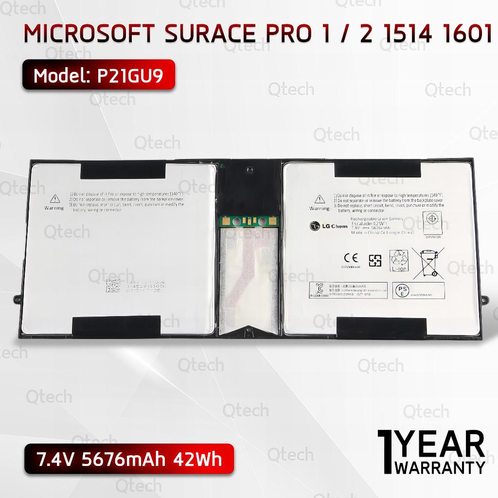 9Gadget - รับประกัน 1 ปี - แบตเตอรี่ Microsoft Surface 3 / Pro 1 2 3 4 ...
