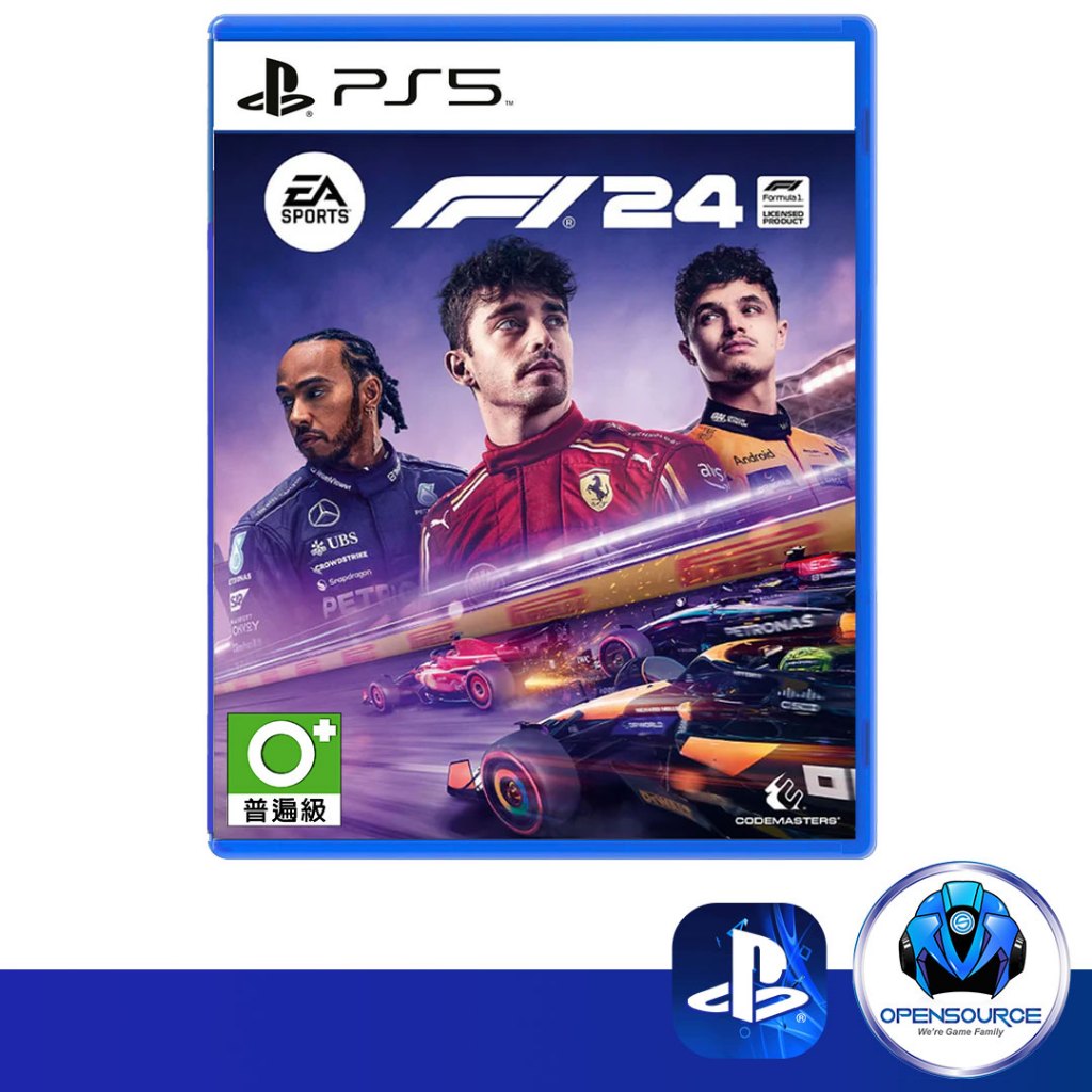 [พร้อมส่ง]Playstation: F124 F12024 F1 24 Fornula 1 Game (ASIA EN/CH/JP ...