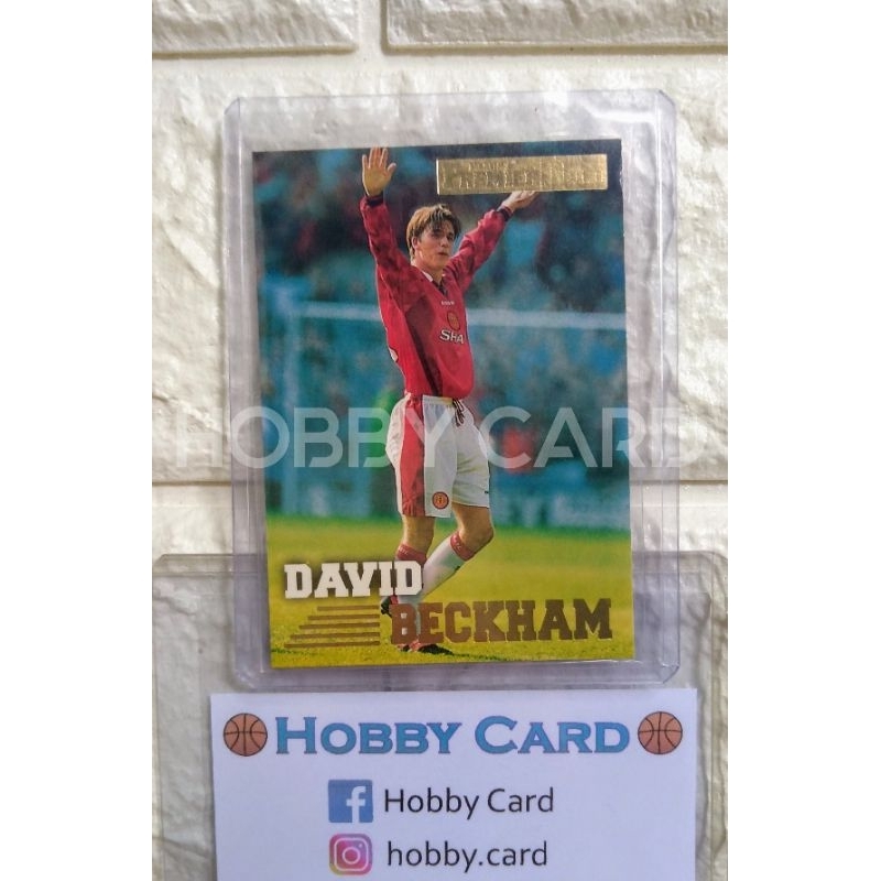 David Beckham RC Rookie Card Manchester United การ์ดบอล แมนยู Merlin ...
