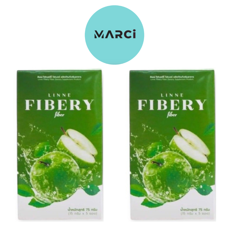[2 กล่อง] ลินเน่ ไฟเบอร์รี่ ไฟเบอร์ Linne Fibery Fiber | Shopee Thailand