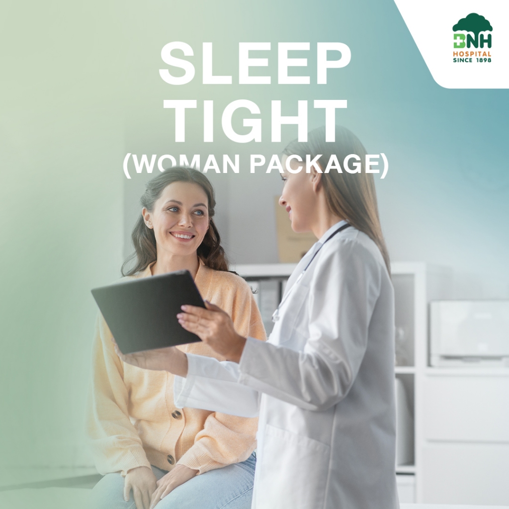 E-Coupon] BNH Hospital - Sleep Tight (Women) Package | Shopee Thailand