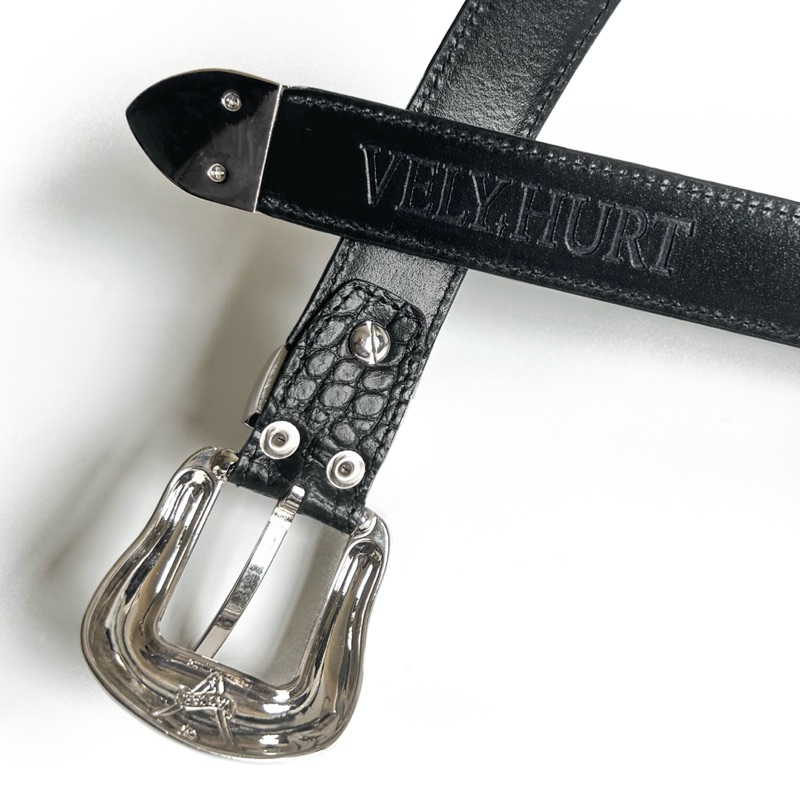 เข็มขัดVely.Hurt Silver Belt | Shopee Thailand