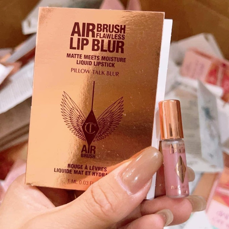 Charlotte Tilbury Airbrush Flawless Lip Blur 1 Ml ส Pillow Talk Blur