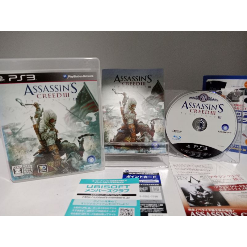 แผ่นเกมส์ Ps3 - Assassin's creed III (playstation 3) (ญี่ปุ่น) ในเกมส์ ...