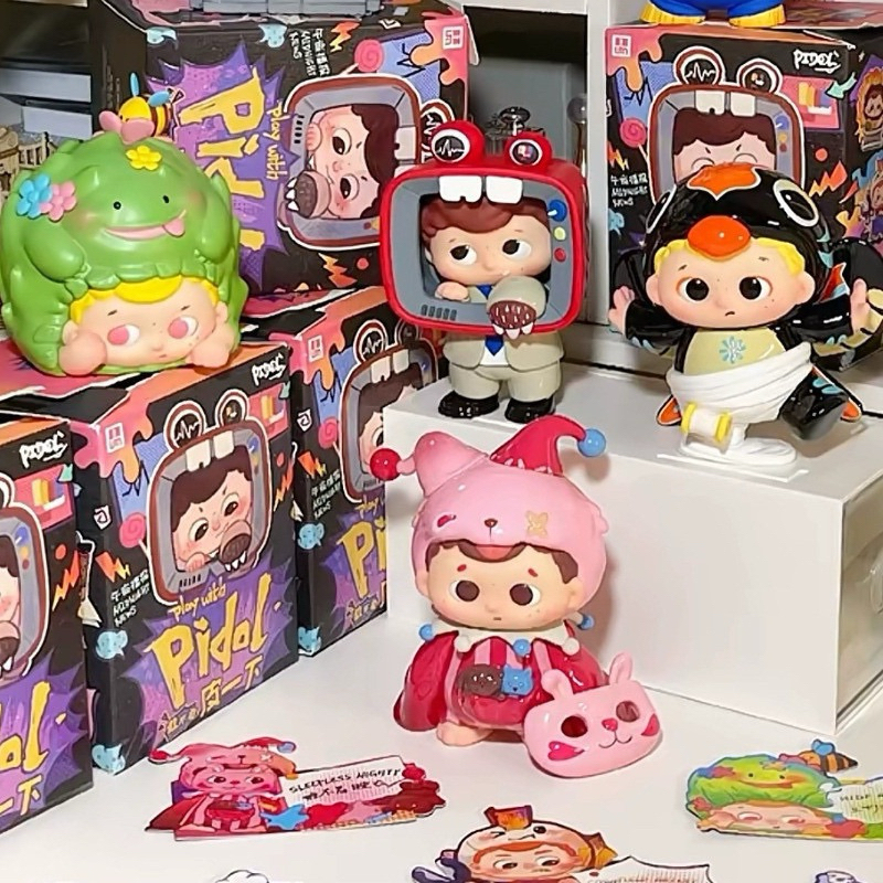 [พร้อมส่งในไทย]Pidol v.2 Play with new series POPMART ARTTOY | Shopee ...