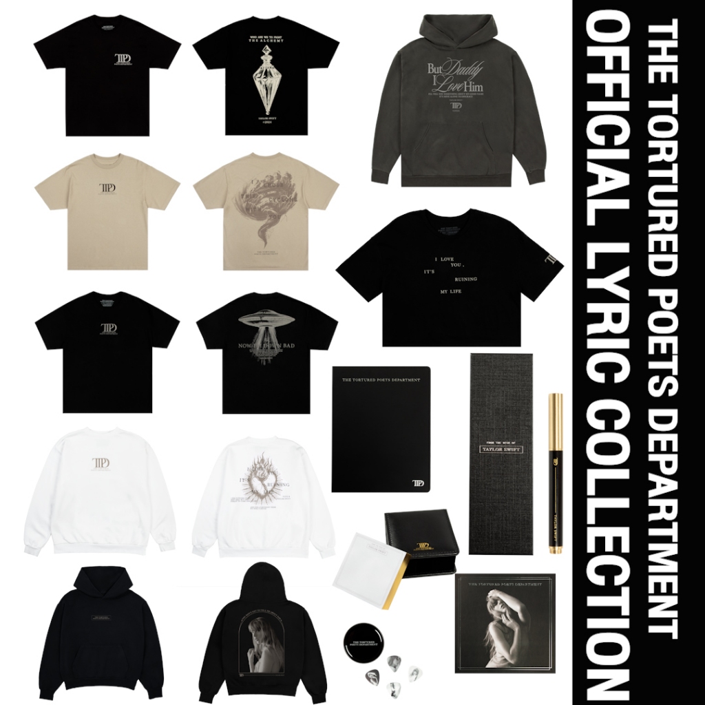 ️ PRE-ORDER MERCH : TAYLOR SWIFT - THE TORTURED POETS DEPARTMENT ...