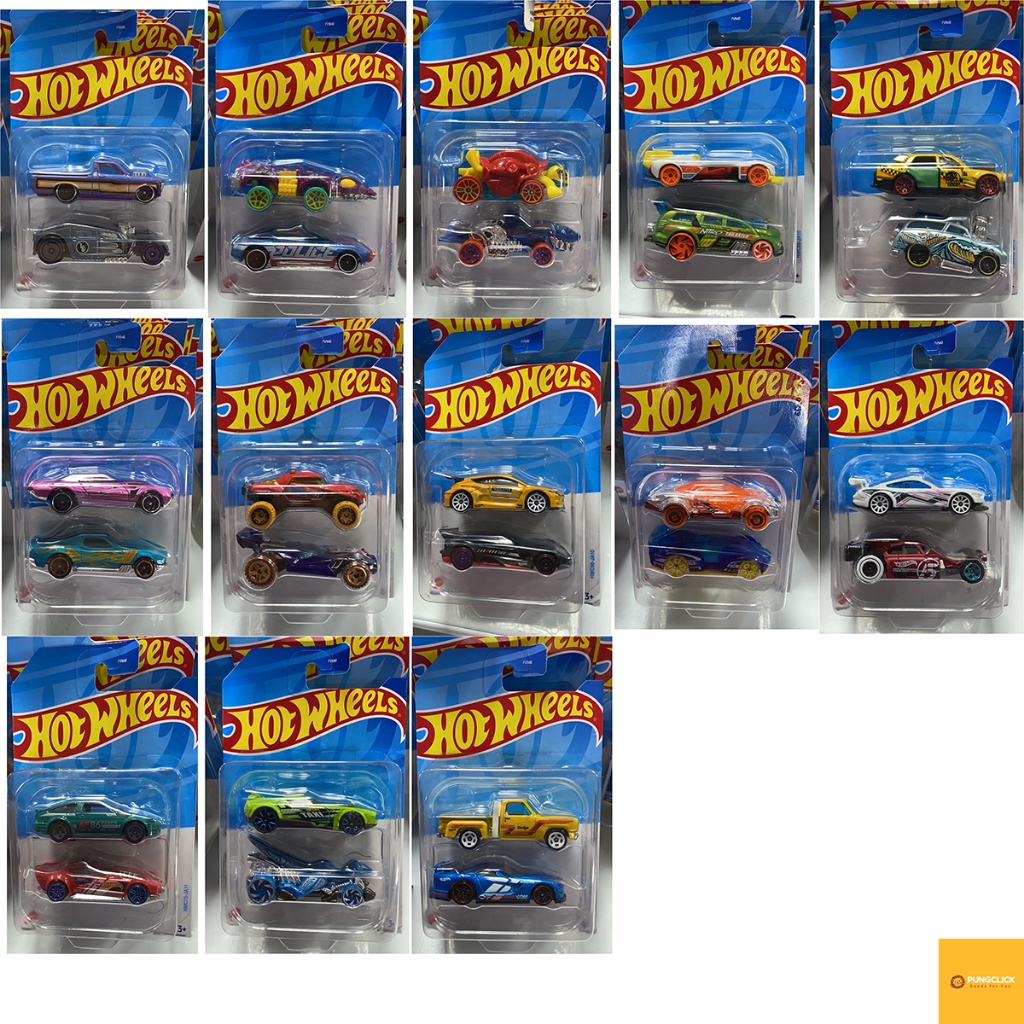 Hot Wheels 2-Car packs โมเดลรถ แพ็ค 2 คัน ของแท้ | Shopee Thailand
