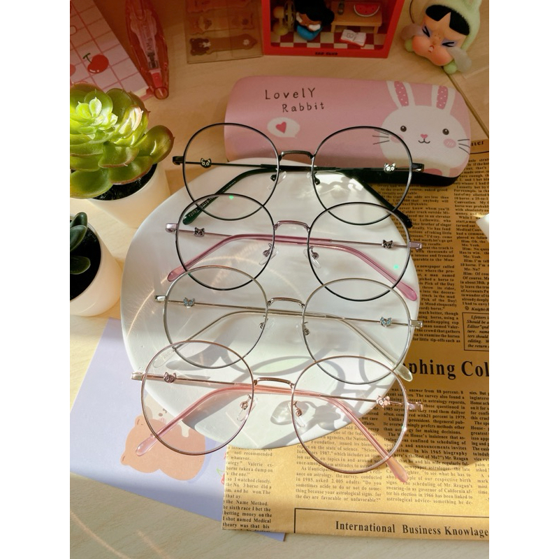 [ รหัส AB62 ] แว่นตากรองแสง ทรงหยดน้ำใหญ่ ขาแรคคูน ขนาด 53 มม | Shopee ...