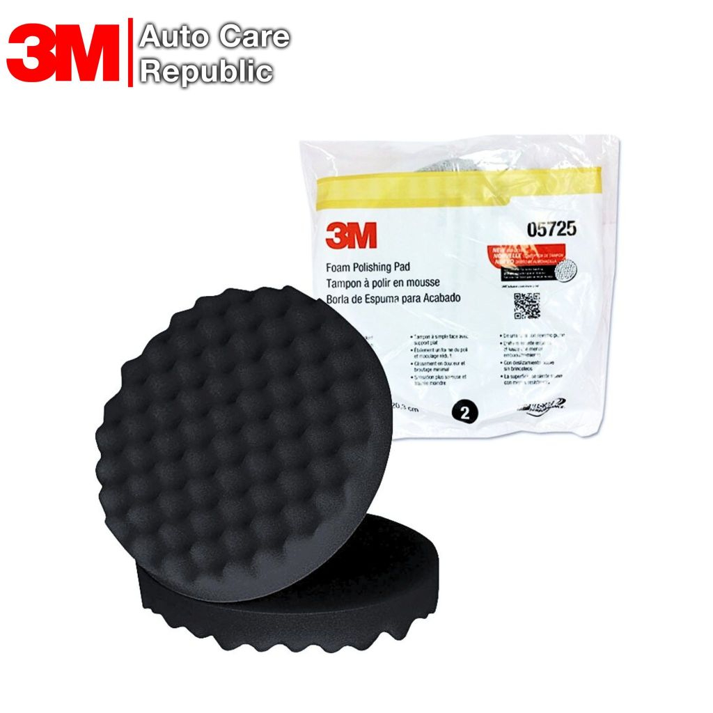 (2 ชิ้น/ห่อ) 3M 05725 Perfect-it Foam Polishing Pad, 5725 โฟมขัดละเอียด ...