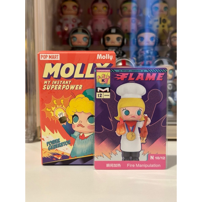 Molly superpower ฟิกเกอร์จาก Popmart พร้อมส่ง แบบเลือกตัว เช็คการ์ด ...