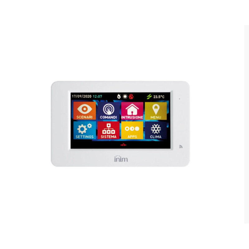 INIM White Colour Touchscreen 4.3” Smart Keypad (Alien/SB) | Shopee ...