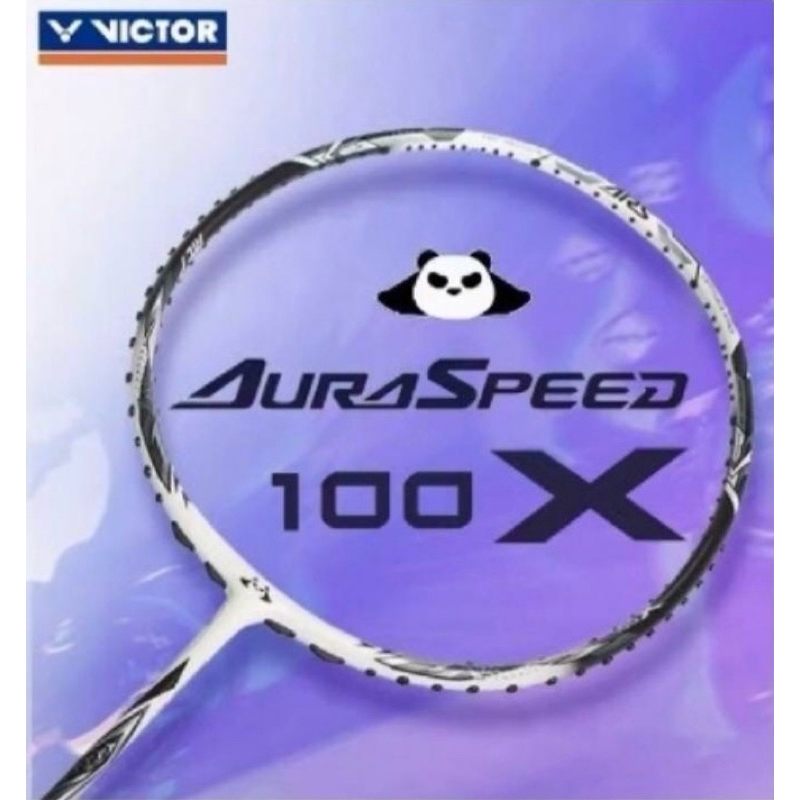 VICTOR ไม้แบดมินตันรุ่น AURASPEED (ARS-100X PANDA 4U) | Shopee Thailand