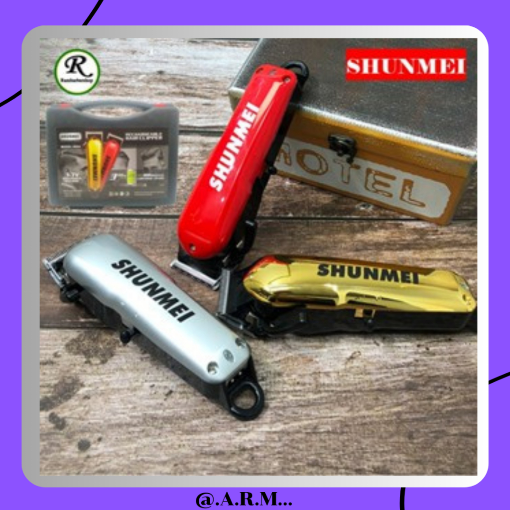 SHUNMEI 808A รุ่นยอดนิยม (ฟันคมพร้อมใช้งานทันที) ปัตตาเลี่ยน แบตตาเลี่ยน ตัดผม | Shopee Thailand