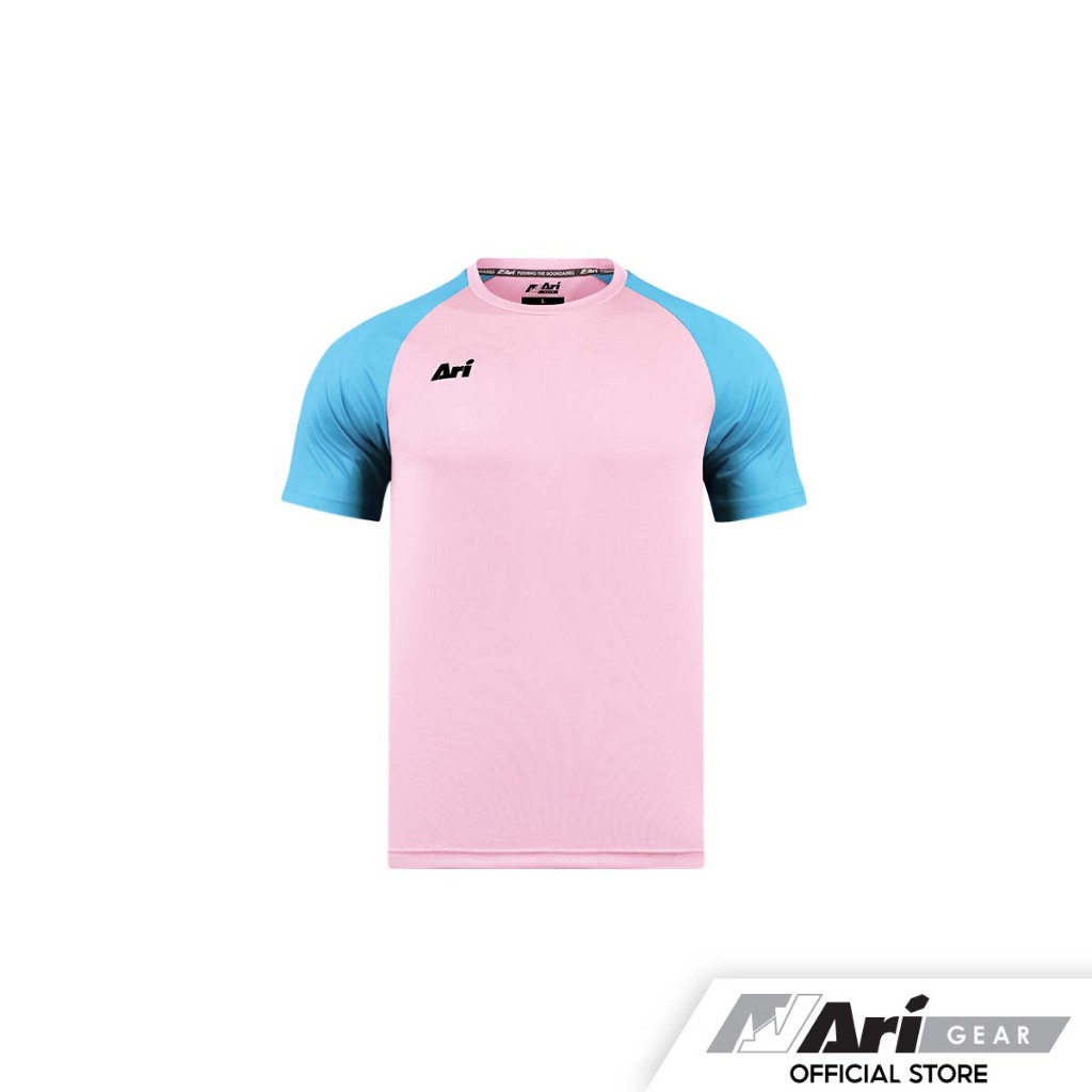 ARI KIDS ESSENTIAL 2TONES TEAM JERSEY - PINK/BLUE เสื้อฟุตบอลเด็ก อาริ ...