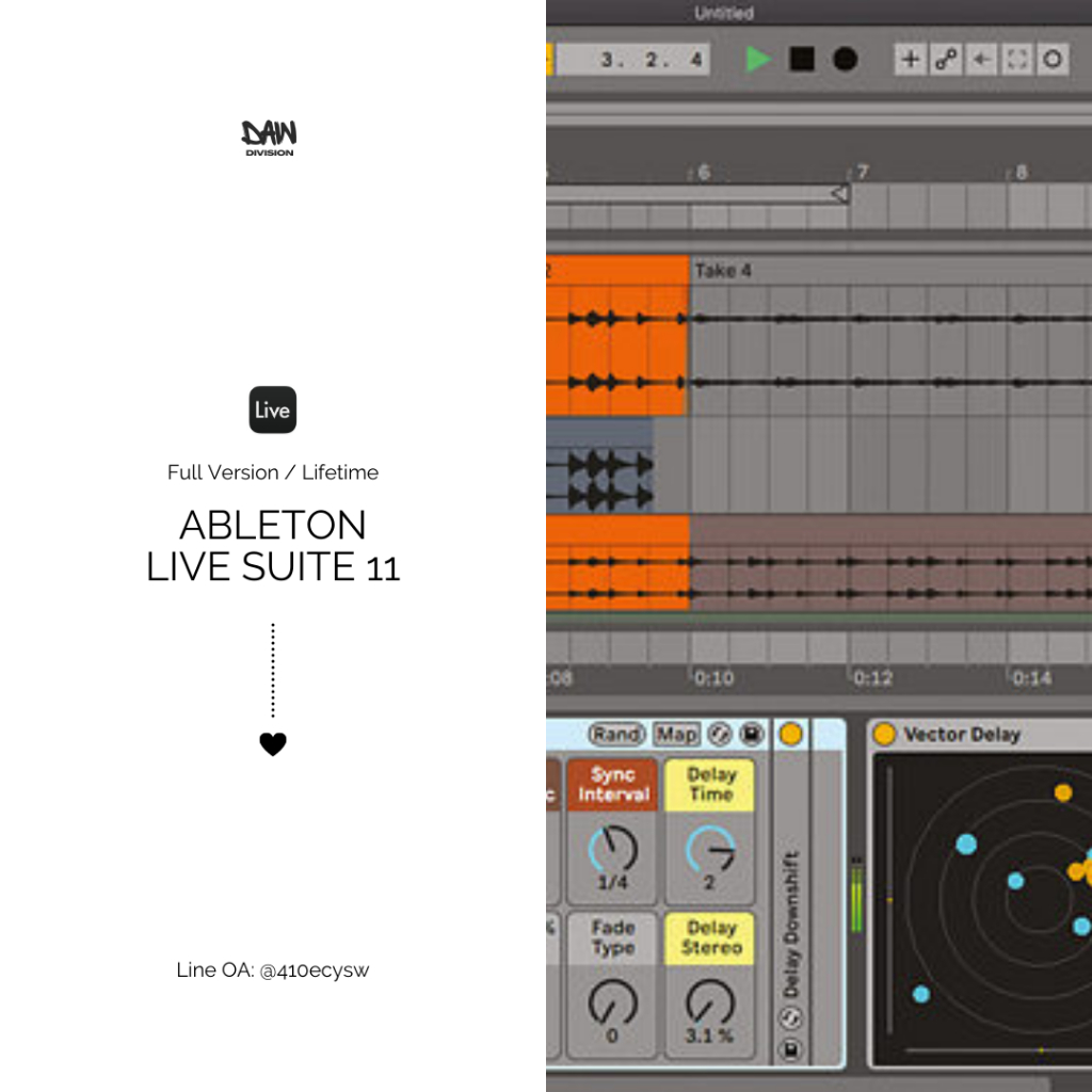 Ableton Live Suite 11(mac) Full Version/Lifetime สอบถามเวอร์ชั่นที่ ...
